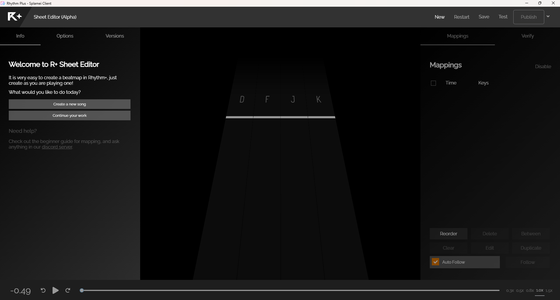 Rhythm Plus - Splamei Client – Splamei Site
